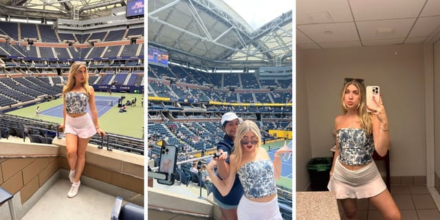 TikTok sensation Sabrina Brier delights followers with her "serving" at ...