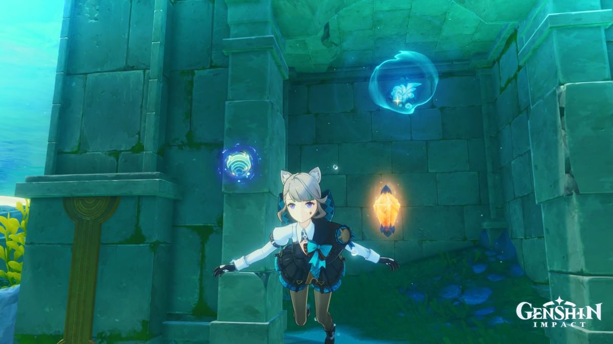 Genshin Impact Echoing Conch puzzle guide for underwater exploration