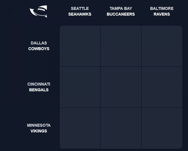 Which players have played for Bengals and Seahawks? NFL Immaculate Grid ...