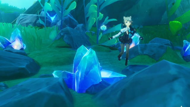 Genshin Impact Condessence Crystal locations in Fontaine map
