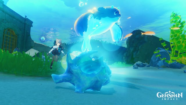 Genshin Impact Echoing Conch puzzle guide for underwater exploration