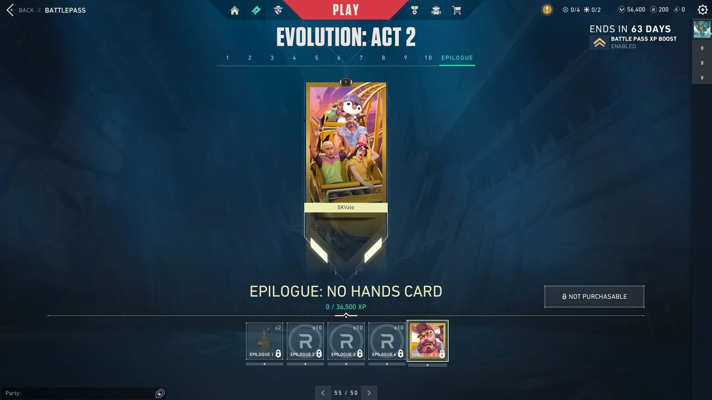 Valorant Episode 7 Act 2: All Battlepass tiers and rewards