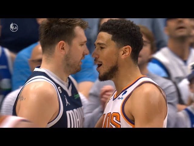 What did Devin Booker say to Luka Doncic? A dive into two NBA superstars' heated exchange over ...