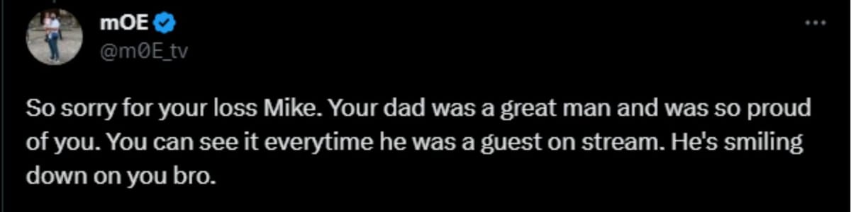 "He's smiling down on you" - Tributes pour in as Shroud announces the ...