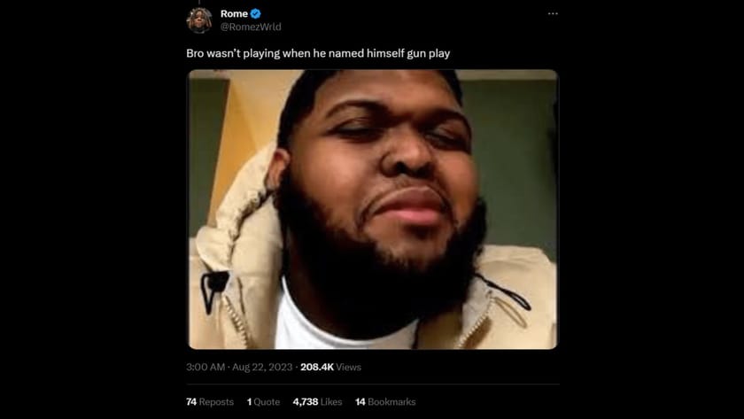 "Bro wasn't playing when he named himself": Hilarious Gunplay memes ...