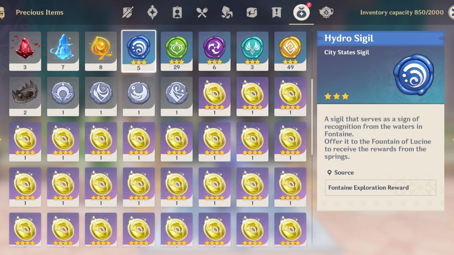 Genshin Impact Hydro Sigils guide: How to find and where to use