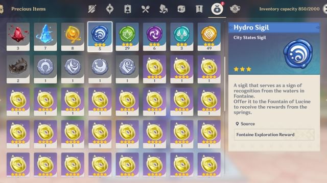 Genshin Impact Hydro Sigils guide: How to find and where to use