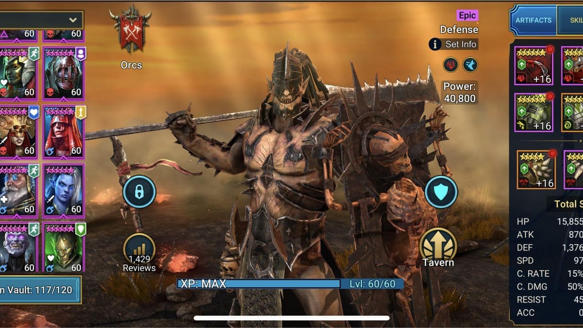 Raid Shadow Legends Champions tier list (September 2023)