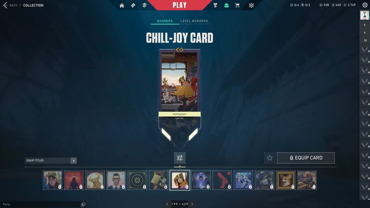 5 best Killjoy Player Cards that can be purchased in Valorant's Accessories store