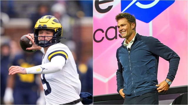 Jim Harbaugh, JJ McCarthy, Michigan Wolverines: Tom Brady has two-word ...