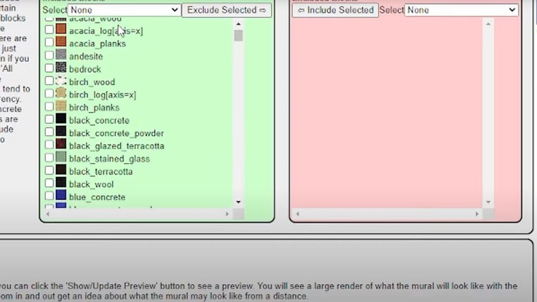 How to turn any picture into Minecraft blocks?