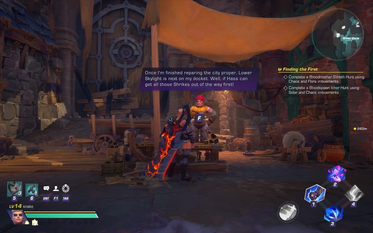 All Wayfinder Skylight NPC locations, functions, and crafting guide