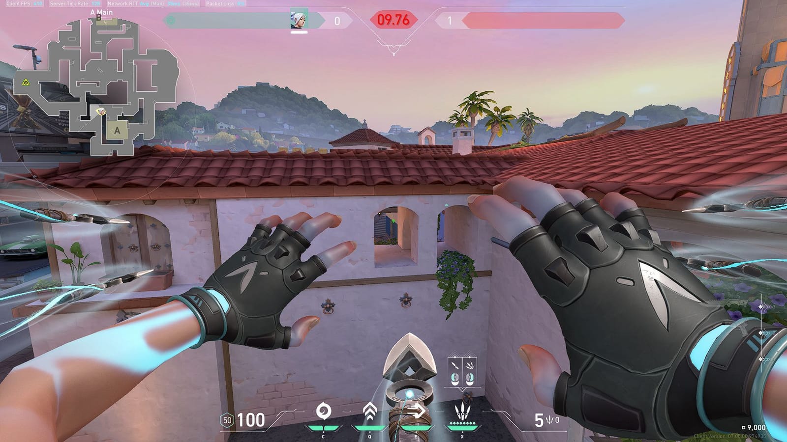 5 best Jett Updraft spots on Sunset in Valorant