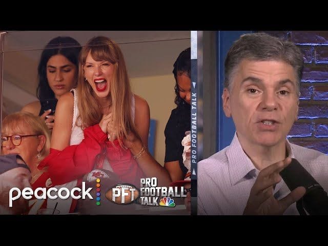 Mike Florio claims Taylor Swift's appearance at Travis Kelce's Week 3 ...