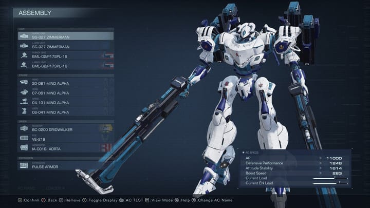 Armored Core 6 dual-shotgun build guide: Best weapons, frame ...