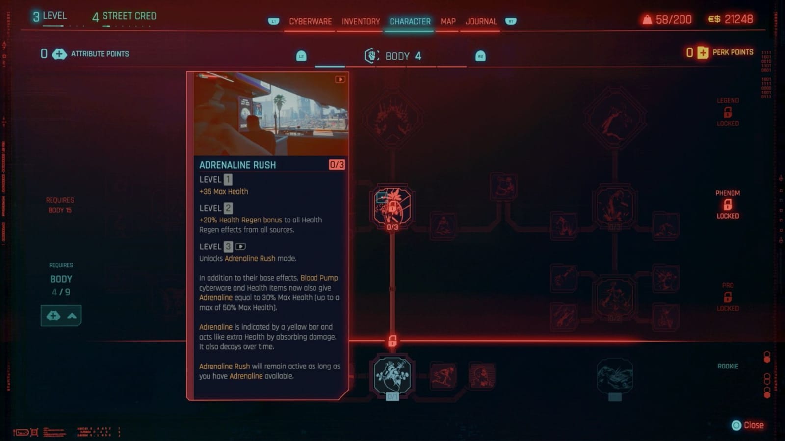 10 best Body perks to get first in Cyberpunk 2077 Phantom Liberty (2.0)