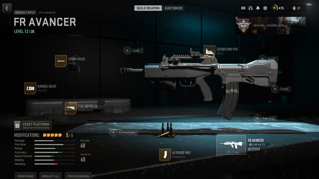 Best FR Avancer loadout in Warzone 2 after Season 5 Reloaded buff