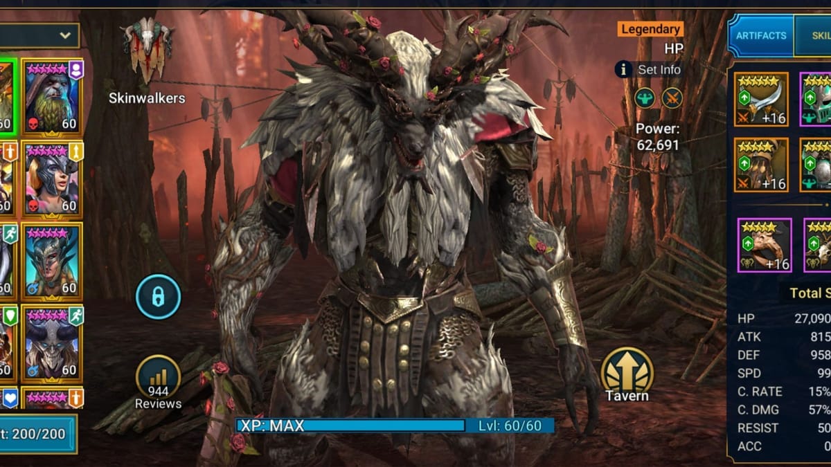 Raid Shadow Legends Champions tier list (September 2023)