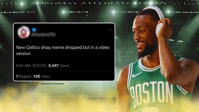 "New Celtics Shaq meme": Fans in splits as AS Monaco shows off NBA ...