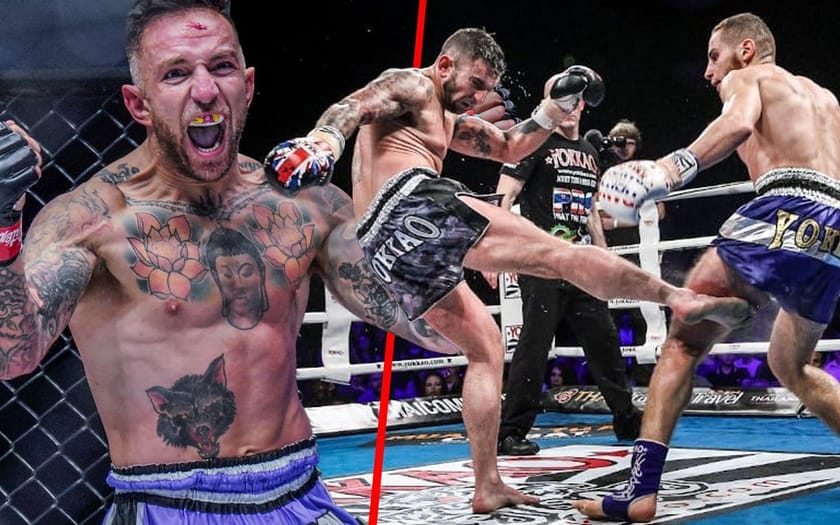 WATCH: Liam Harrison demonstrates how he throws his crushing leg kicks