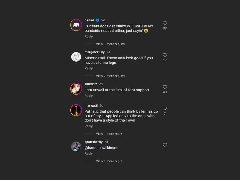The "ballet flats" Tiktok trend for Fall 2023 receives mixed reactions ...