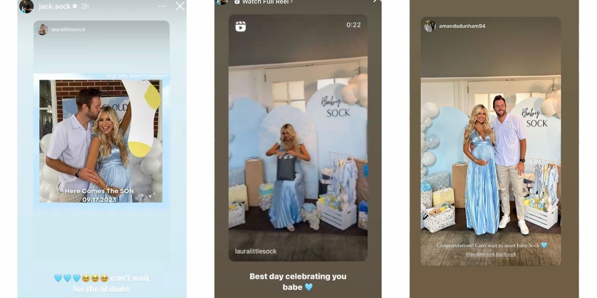 "Best day celebrating you" - Jack Sock gushes over pregnant wife Laura ...