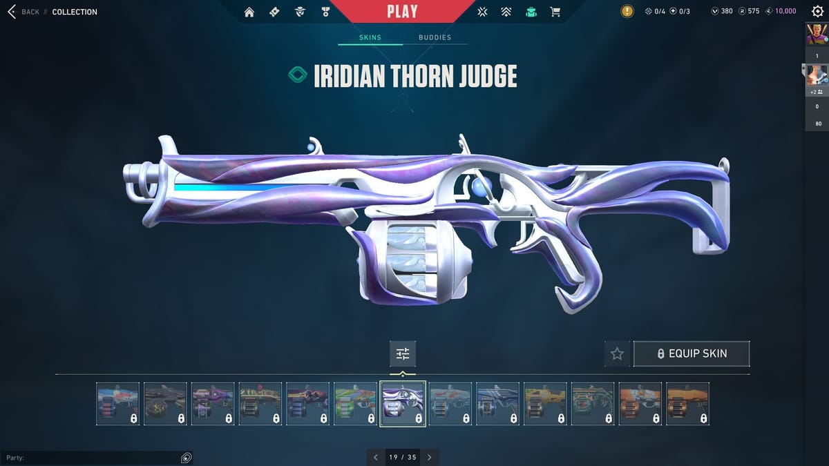 Valorant Judge tier list: All skins ranked from worst to best