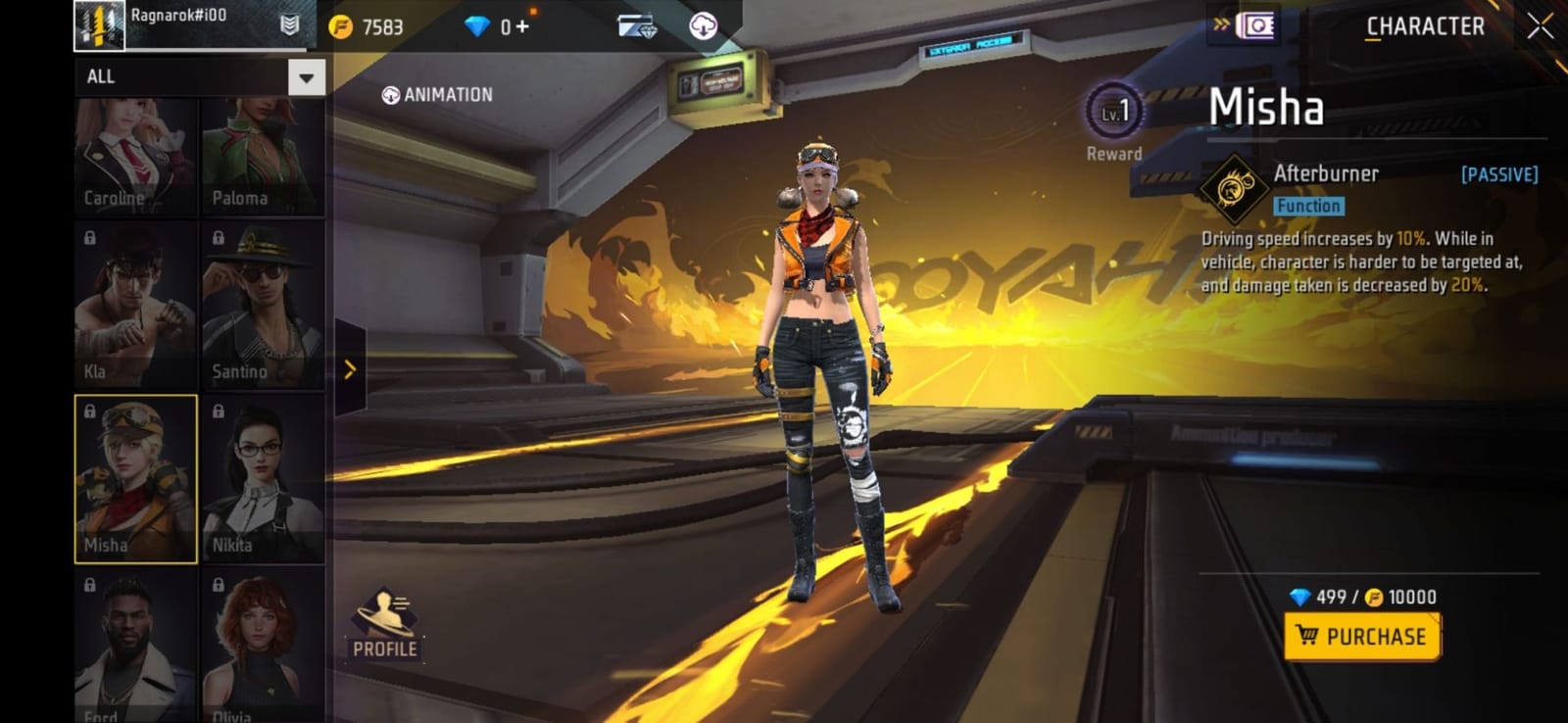 10 best Free Fire characters for Battle Royale mode