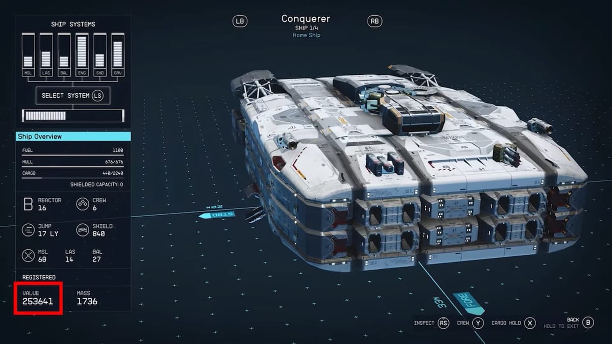 10 best Starfield ship designs