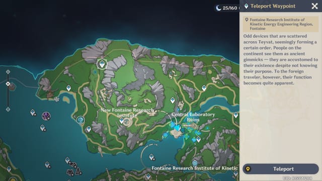 Genshin Impact: Central Laboratory Ruins Teleport Waypoint location and ...