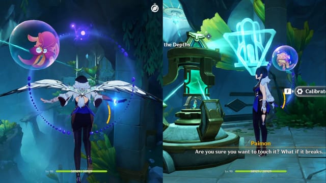 Treacherous Light of the Depths Genshin Impact quest guide