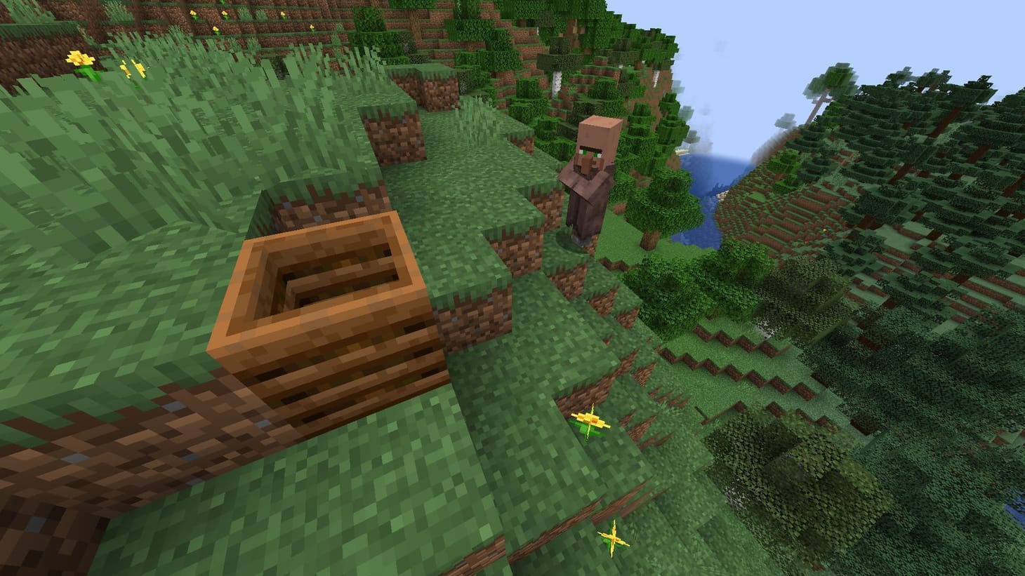 Best way to move villagers uphill in Minecraft