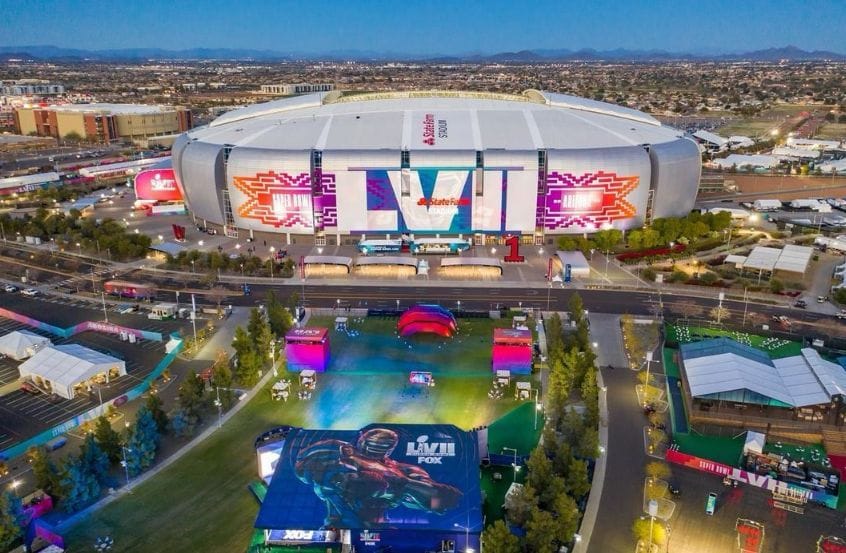 What is the capacity of State Farm Stadium?