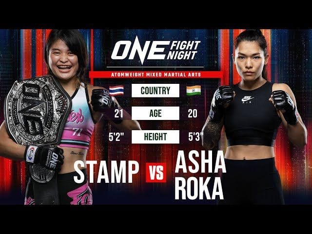 FREE FULL FIGHT: Stamp Fairtex shows early glimpses of BJJ prowess in ...