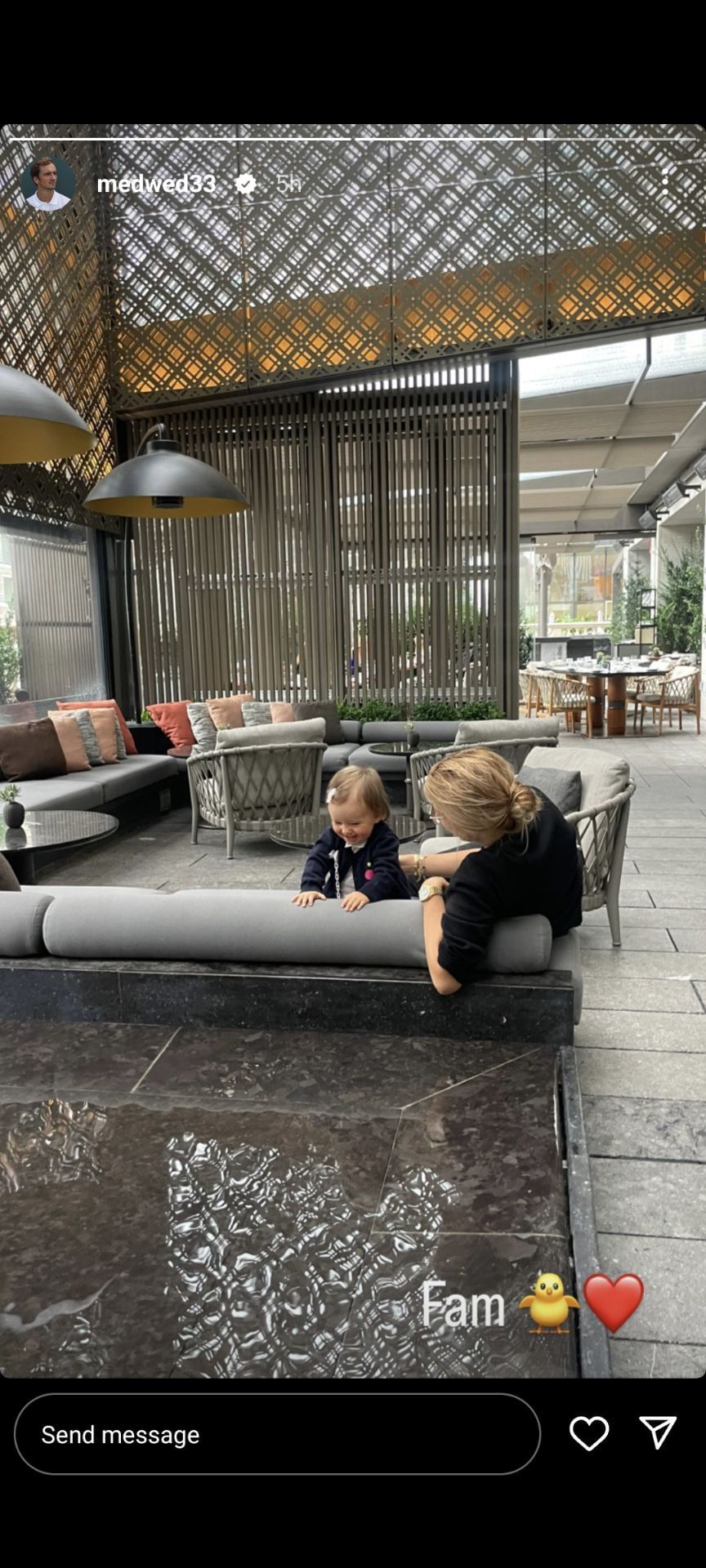 Daniil Medvedev shares heartwarming glimpse of wife Daria and daughter Alisa ahead of US Open QF ...