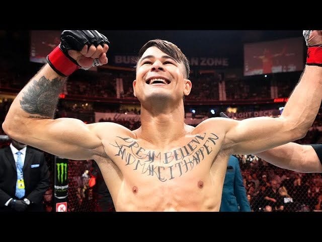 "Blessed with everything that is happening" - UFC featherweight thanks ...