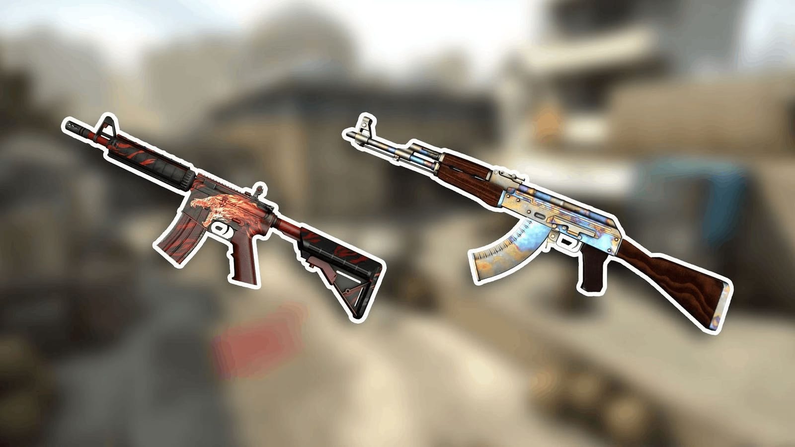 AK-47 vs. M4A4: Which CS:GO assault rifle is better?