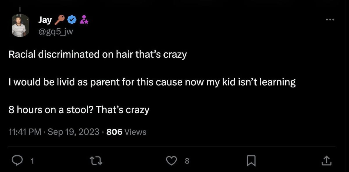 "8 hours on a stool?": Darryl George controversy sparks outrage online ...