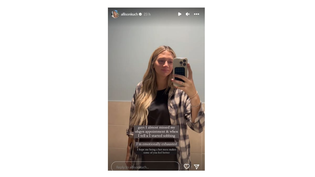 Allison Kuch gets candid about emotional exhaustion while Isaac Rochell ...