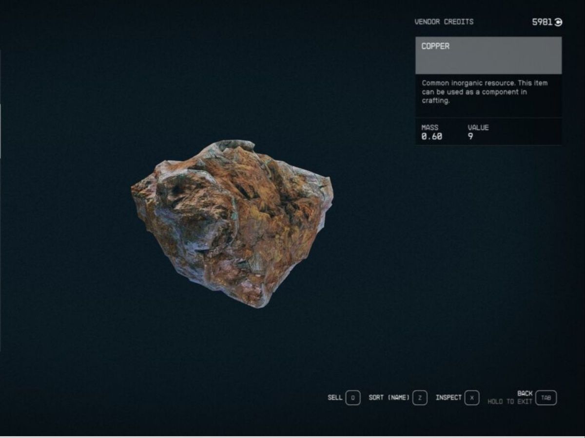 10 best Starfield items for research and crafting