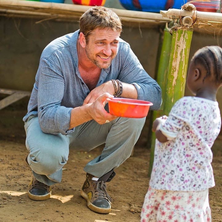 Did Gerard Butler have a stroke?