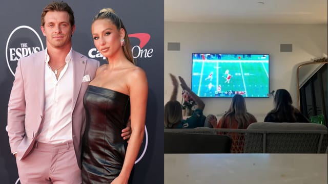 Alix Earle spends Sunday cheering for Dolphins, wearing Braxton Berrios ...