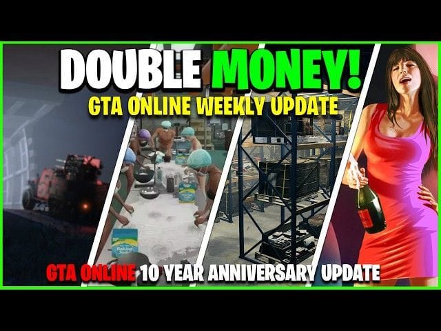List of all GTA Online bonuses in this 10th anniversary week event ...
