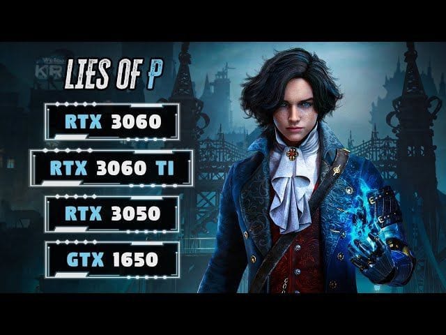 Best Lies of P graphics settings for Nvidia RTX 3060 and RTX 3060 Ti