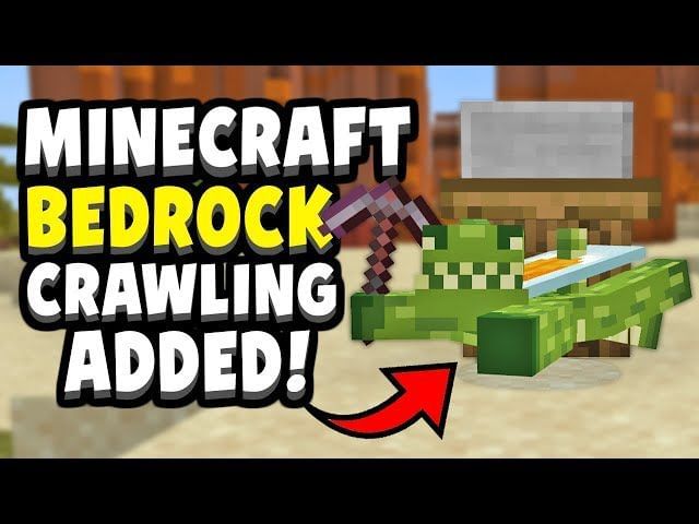 Minecraft Crawl guide for Bedrock and Java Edition