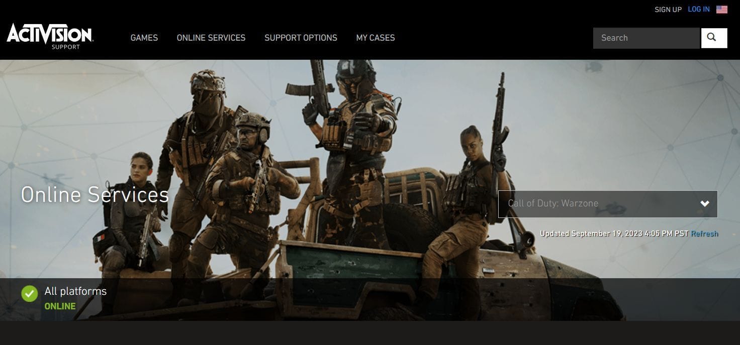 Warzone 2 server status: How to check, current player count, and more