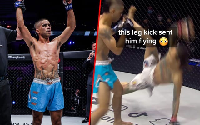 WATCH: Danial Williams shows precise timing and sends Namiki Kawahara ...