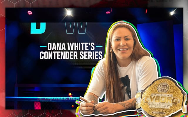 Cris Cyborg: Dana White's Contender Series: Cris Cyborg throws her ...