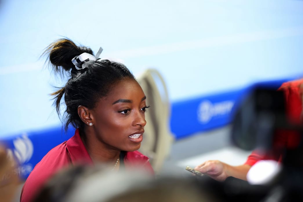 “There is no room for racism in any sport or at all" - Simone Biles ...