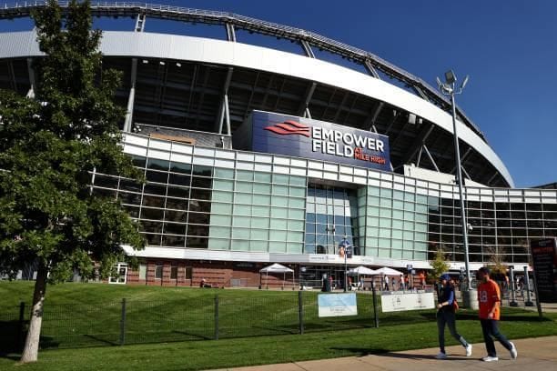 What is the capacity of the Empower Field at Mile High?